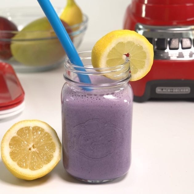 Lemon Blueberry Smoothie Recipe | SlimFast
