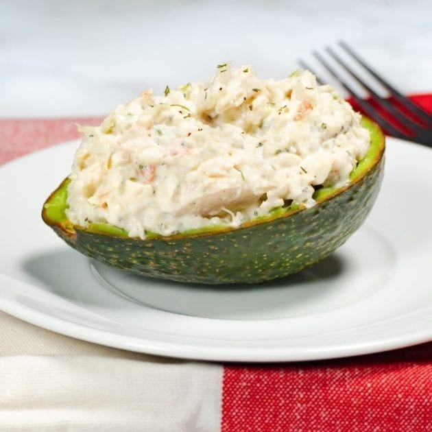 Chicken Salad-Stuffed Avocado Recipe | SlimFast