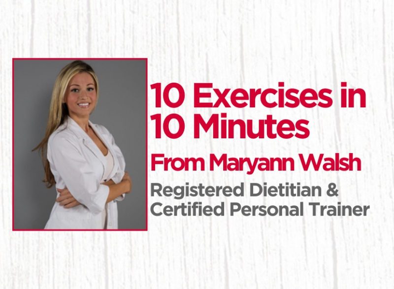 10 Exercises in 10 Minutes